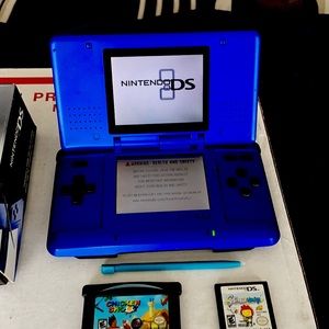 Nintendo | Video Games & Consoles | Rare Original Electric Blue ...